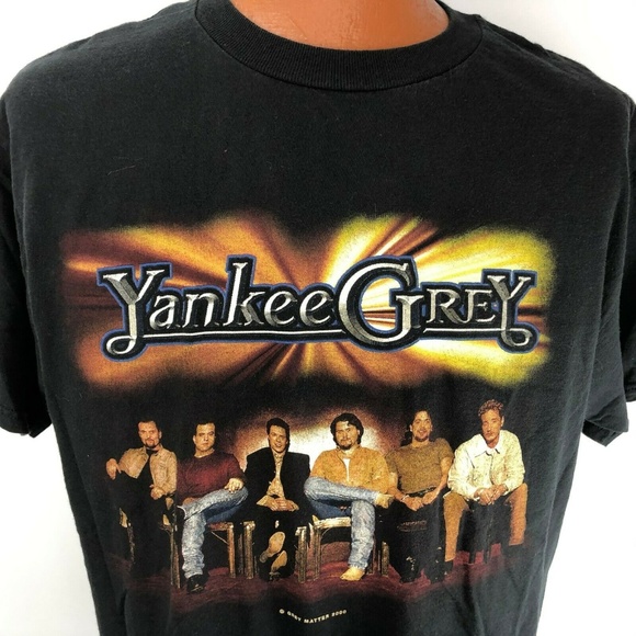 Delta | Shirts | Yankee Grey Large Country Music Tour T Shirt | Poshmark